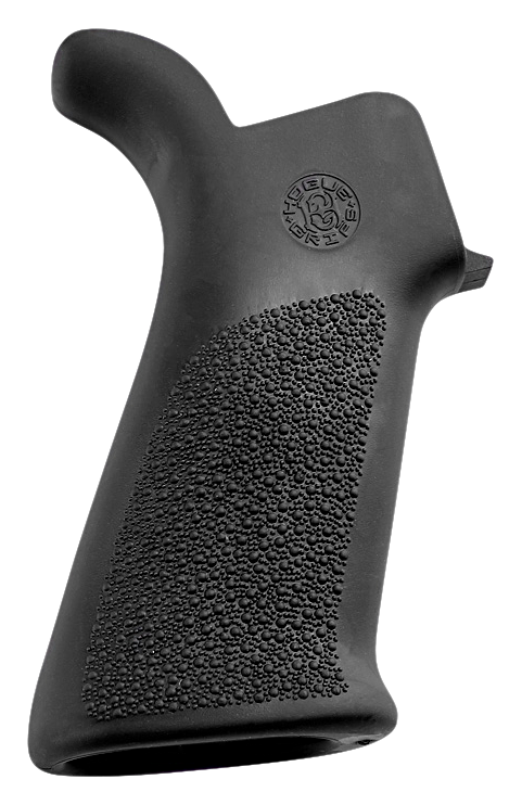 Hogue AR-15/M16 OverMolded Rubber Beavertail Grip without Finger Groove ...